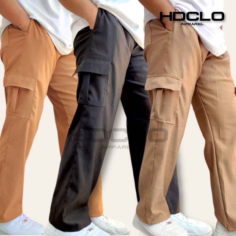 6 Pocket StraightCut Cargo pants | Straight Cut | Maong Type | Makapal ...