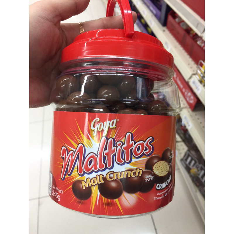 Goya Maltitos Malt Crunch 345g | Shopee Philippines