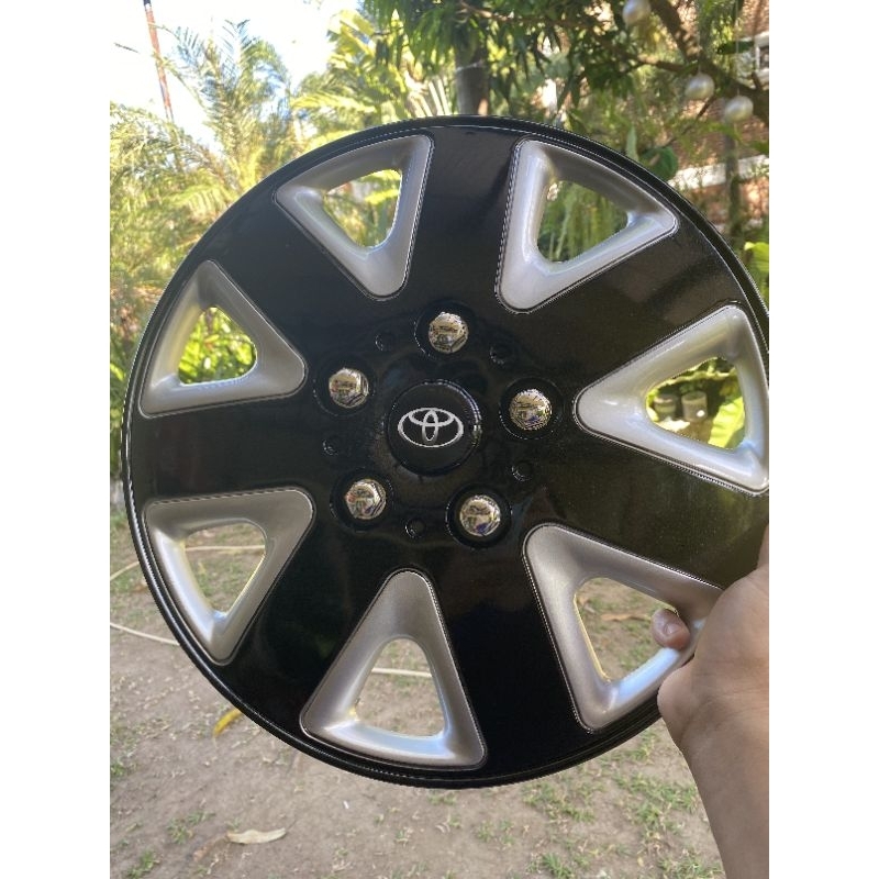 FREE TIE WRAP 15 inches Toyota Innova J steel rims hubcap hub caps ...