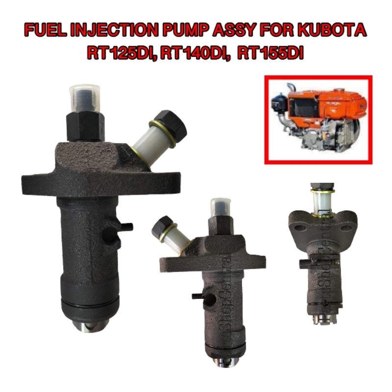 FUEL INJECTION PUMP ASSY KUBOTA RK125, RT125DI, RT140DI, RT155DI, CP125 ...