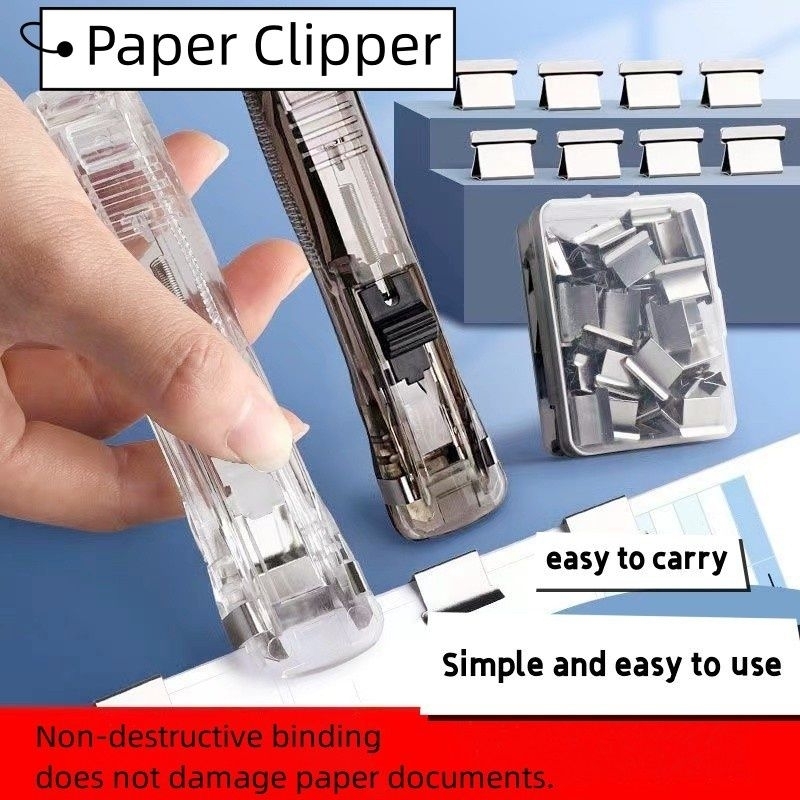 Portable Push Clamp Paper Binder Reusable Environmentally Friendly ...