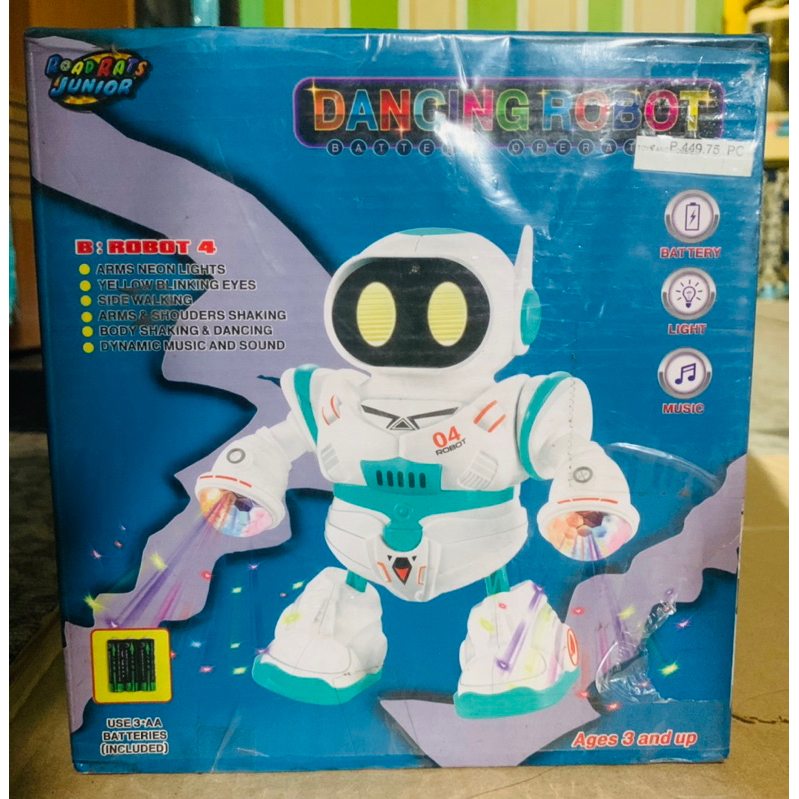 Robot Dancing Robot Road Rats Junior | Shopee Philippines