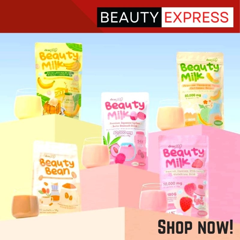 Beauty Milk Melon Beauty Milk Stawberry Ichigo Beauty Milk Lychee ...