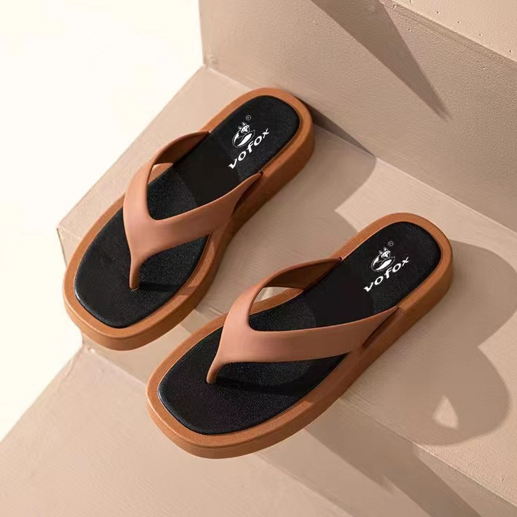 【Smile】 VOFOX Casual Summer Rubber Slipper Flip Flops for Women ...