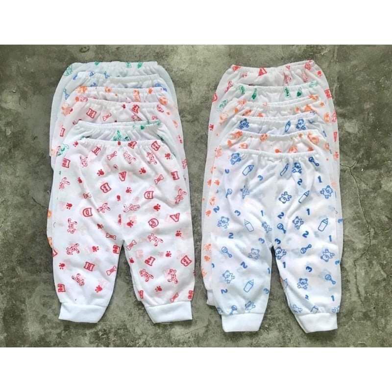 6pcs newborn printed pajama ( 0-12 months ) assorted designs | Shopee ...