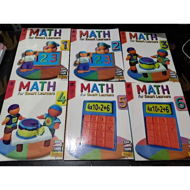 Math for Smart Learners Textbook and Teachers Guide Grade 1 to 6 Diwa ...