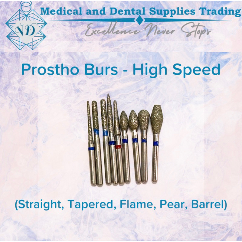 High Speed Prostho Burs (sold per piece) | Shopee Philippines