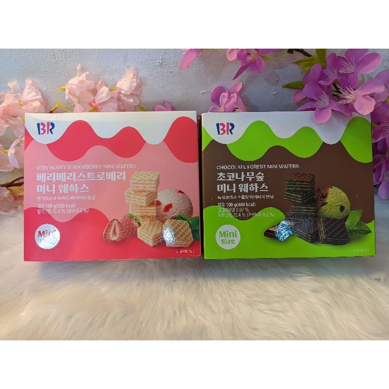 BASKIN ROBIN MINI WAFFERS 100G | Shopee Philippines