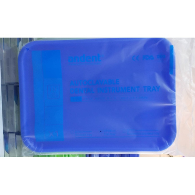 Autoclavable Dental Instrument Plastic Tray Plastic Tray Green/ Blue ...