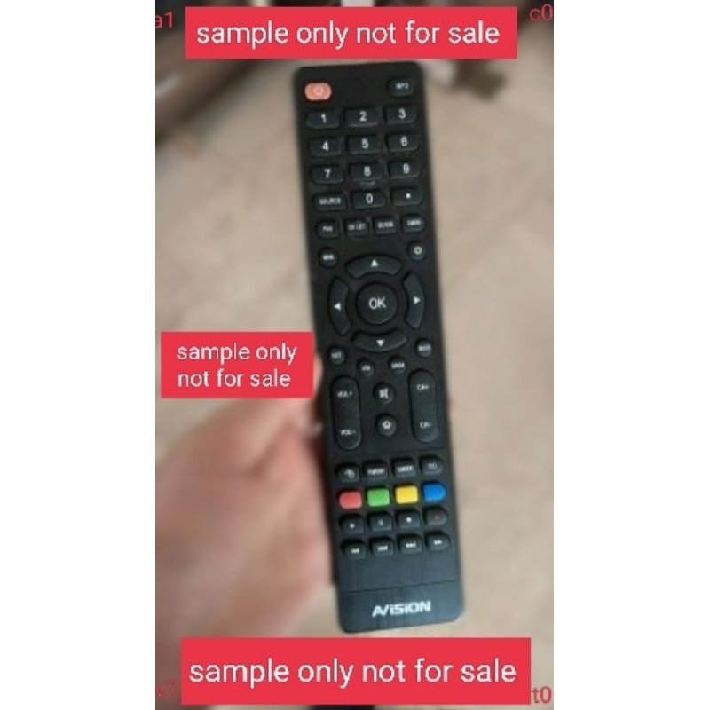 avision smart tv remote (universal)100% na gagana sa tv mo | Shopee ...
