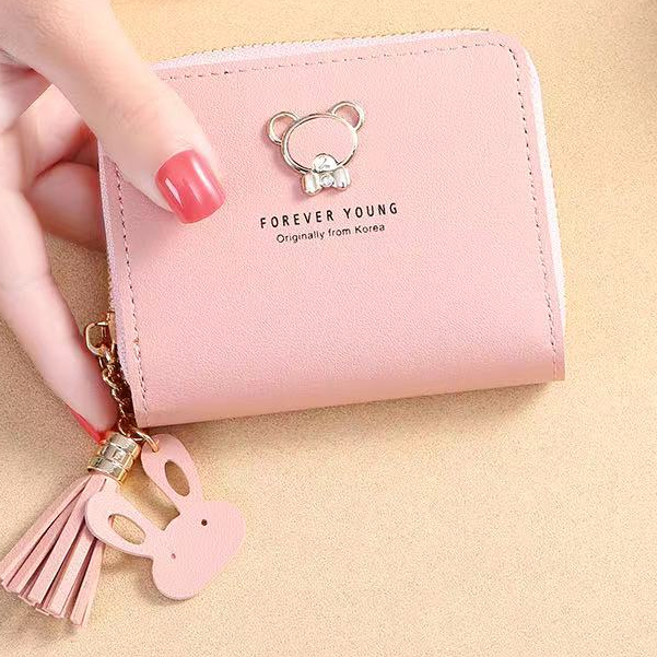 sam bag#8511 korean leather mini wallet for women | Shopee Philippines