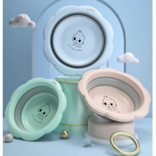 HM008 - Multifunction Foldable Silicone Wash basin (Random) | Shopee ...