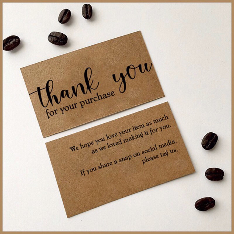 PISO KRAFT CARD PERSONALIZED | CUSTOMIZED | Shopee Philippines