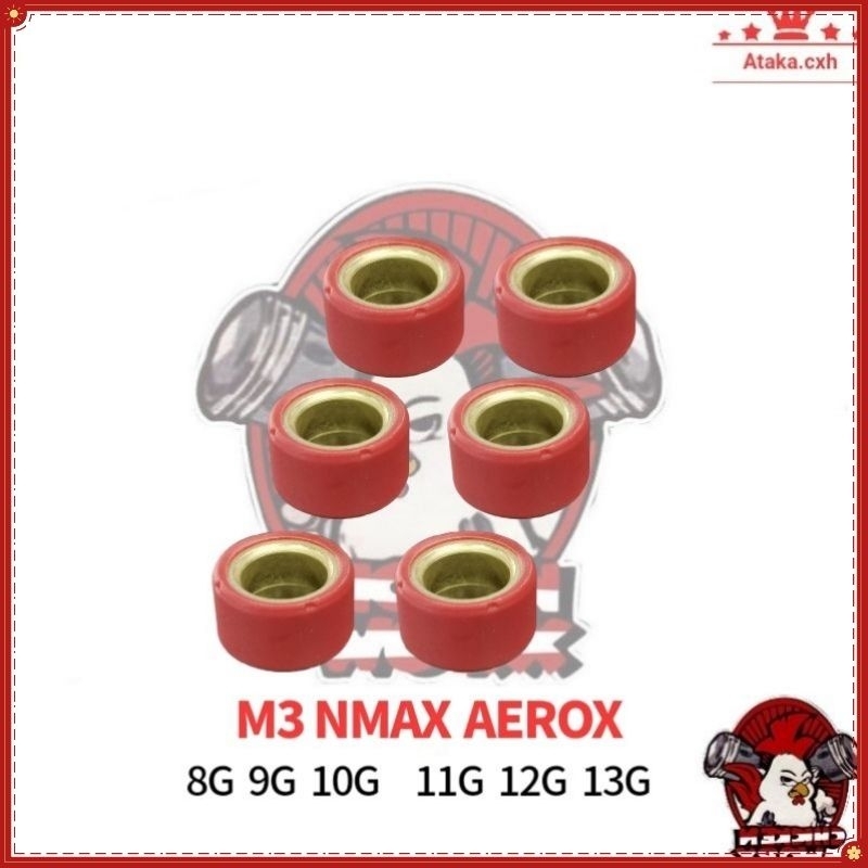 CHICKEN WORX FLYBALL 8G 9G 10G 11G 12G 13G (MIO i125 SOUL i125 NMAX AEROX MX 125 FI) | Shopee ...