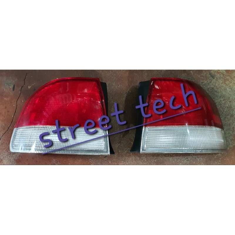 Honda Civic 1996-1998 Red/White Vti/EK/Bigote Tail light | Shopee ...
