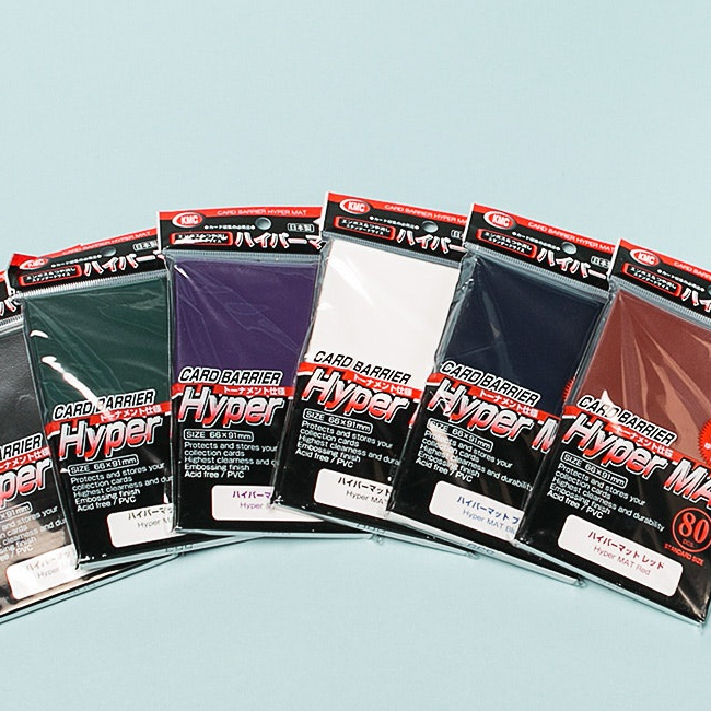 KMC HyperMat Standard Sleeves (80 pcs) | Shopee Philippines