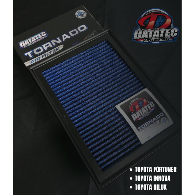 Toyota GD Hi Lux Fortuner Innova Datatec Tornado Air Filter Drop in ...