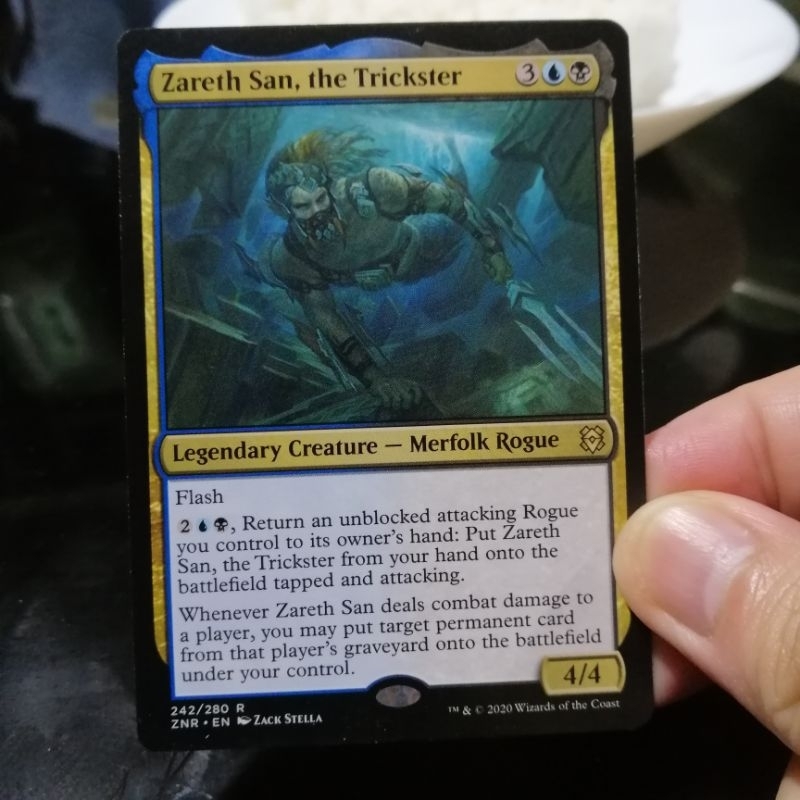 1 Zareth San, the trickster ZNR MTG card magic commander EDH | Shopee ...