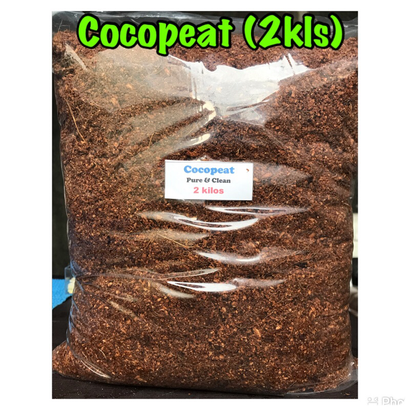 (2kilos)Cocopeat Screened/Sterilized for Hydroponics/Seedling/Ornamental Plant | Shopee Philippines