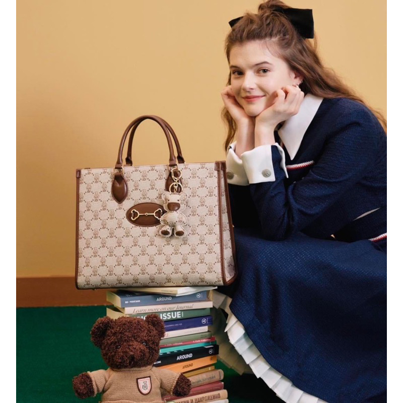 TTWN BEAR tote bag large | Shopee Philippines