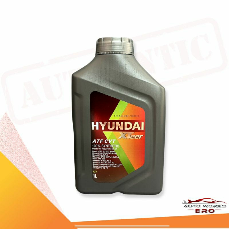 Hyundai Xteer CVT fluid 100% Synthetic | Shopee Philippines