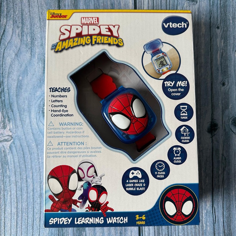 VTech Spidey Sipderman and His Amazing Friends Spidey Learning Watch | Shopee Philippines