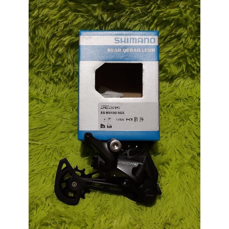 Shimano Deore RD-M6100 original 12 speed Rear Derailleur long cage SGS for mtb made in japan ...
