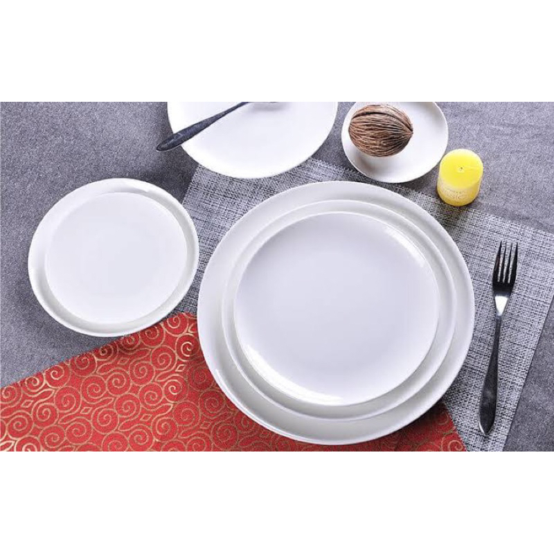 Bone china coupe plate 8” 9” 10” 10” square high quality ceramic plates ...