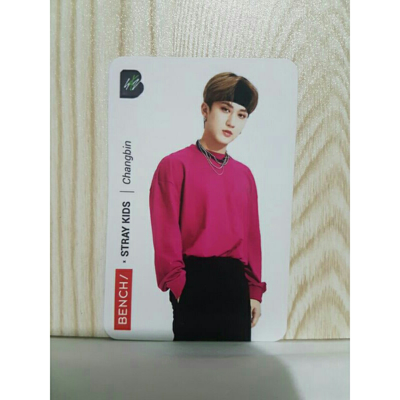 Stray Kids Changbin Bench Fanmeet Official Photocard | Shopee Philippines