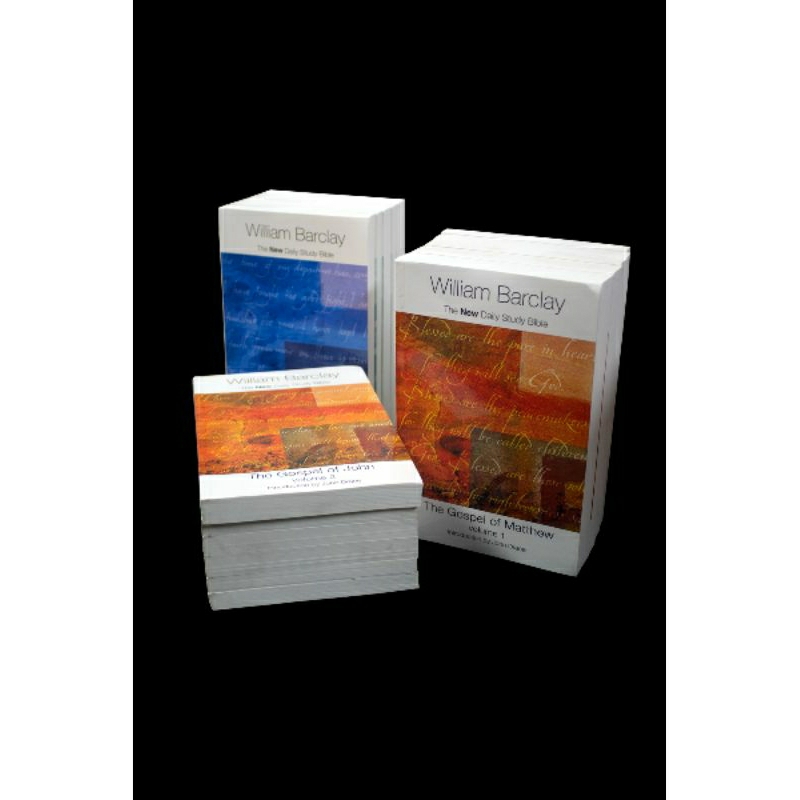 WILLIAM BARCLAY - THE NEW DAILY STUDY BIBLE | Shopee Philippines