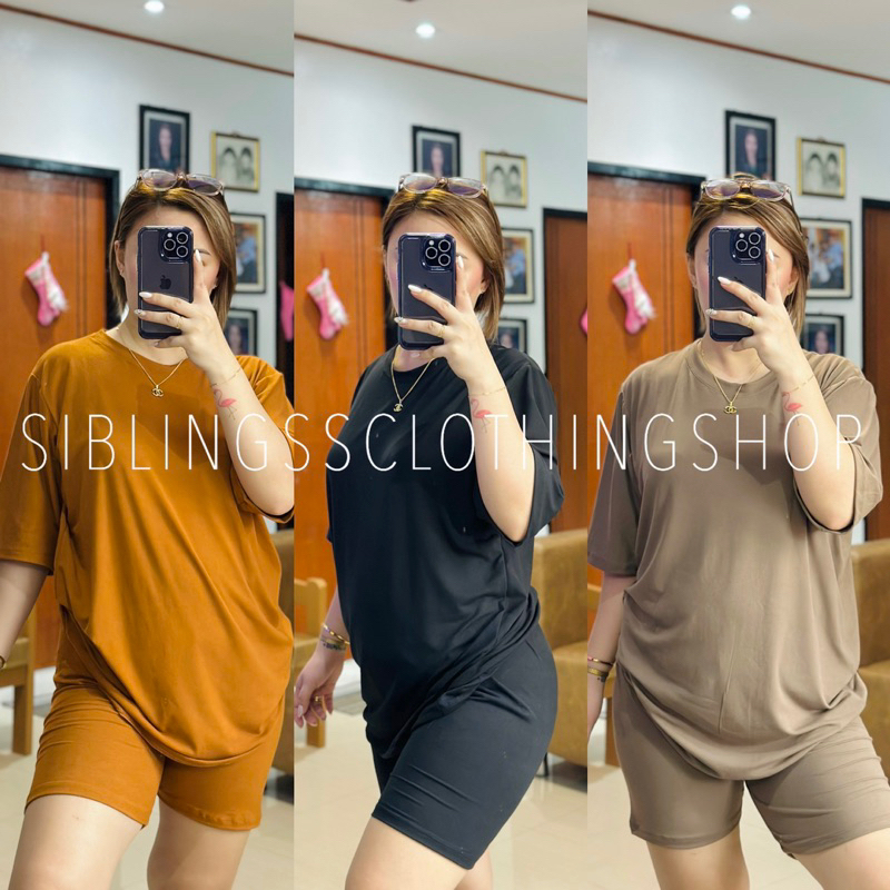 SCS PLUS SIZE CYCLING TERNO OVERSIZED TOP FO ADULT | Shopee Philippines