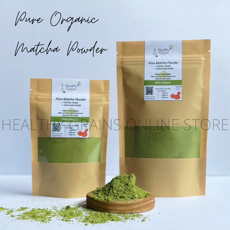 Pure Matcha Powder (500grams and 1kilo) Culinary and Ceremonial ...