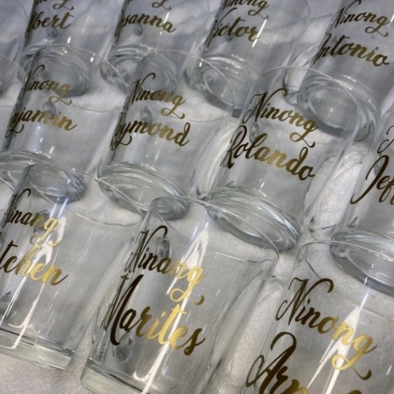 Personalized Clear Mugs with or without Bamboo Lid Souvenirs giveaways ...