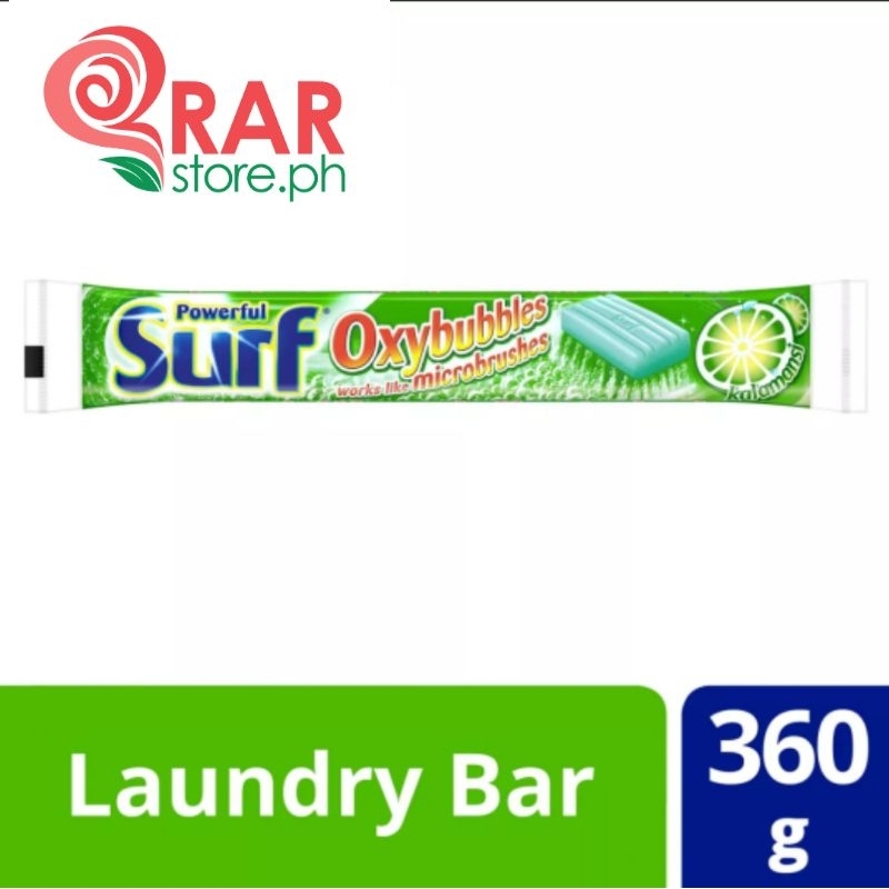 Surf Bar Detergent Oxybubbles Kalamansi (360 grams) | Shopee Philippines