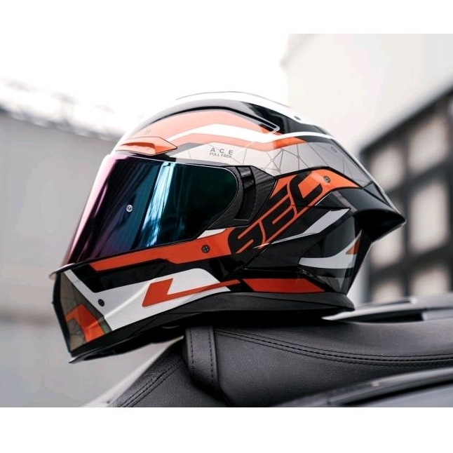SEC ACE GUARDIAN FULL FACE DUAL VISOR | Shopee Philippines