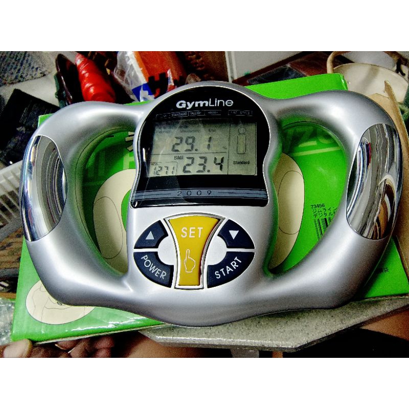 GymLine BODY FAT METER ANALYZER From Japan | Shopee Philippines