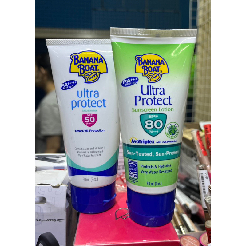 ORIGINAL Banana Boat Ultra Protect Sunscreen Lotion spf50/ spf80 90ml ...