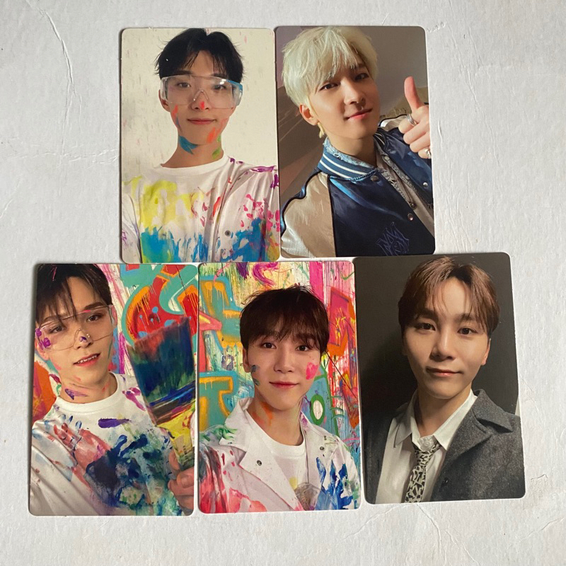 Seventeen Face the Sun Carat Version Photocards Set FTS Scoups, Jeonghan, Joshua, Jun, Woozi ...