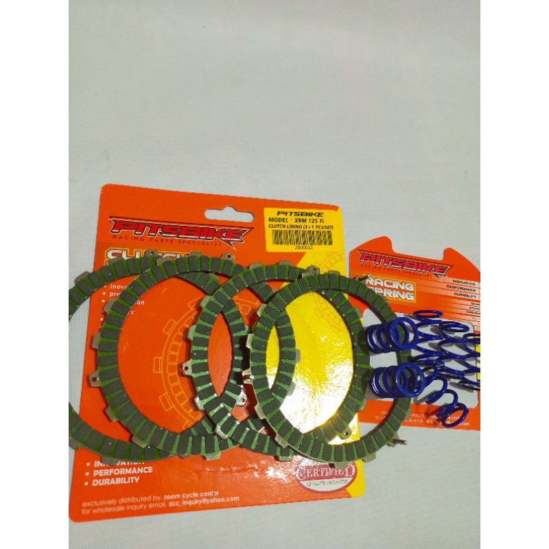 PITSBIKE XRM125 Fi RS125 Fi KEVLAR CLUTCH LINING RACING SPRINGS ...