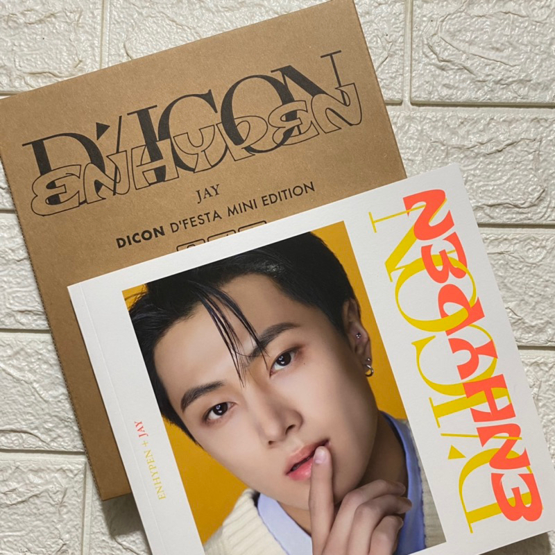 ENHYPEN OFFICIAL Jay Cover Dicon D’festa Mini Edition Photobook ...