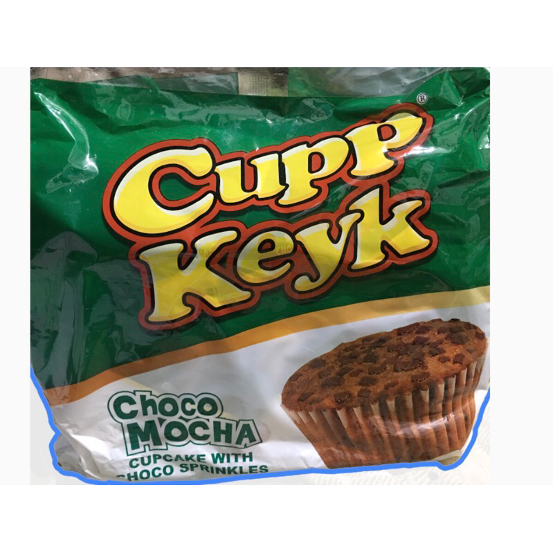 Cupp Keyk Choco mocha cupcakes with choco sprinkles 1packx10pcs ...