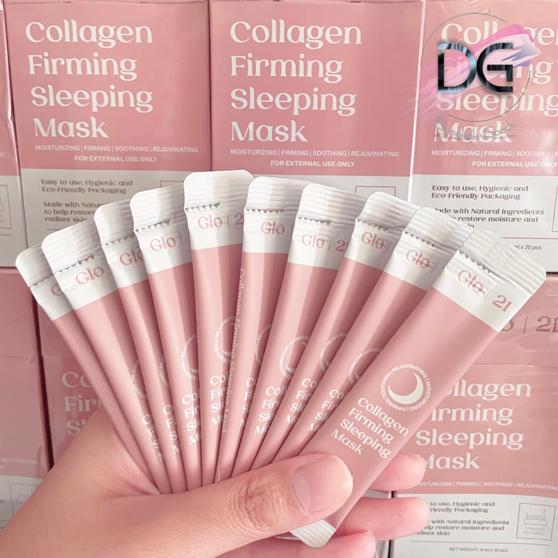 (FAST SHIPOUT) Glo21 Collagen Firming Sleeping Mask Moisturizing ...
