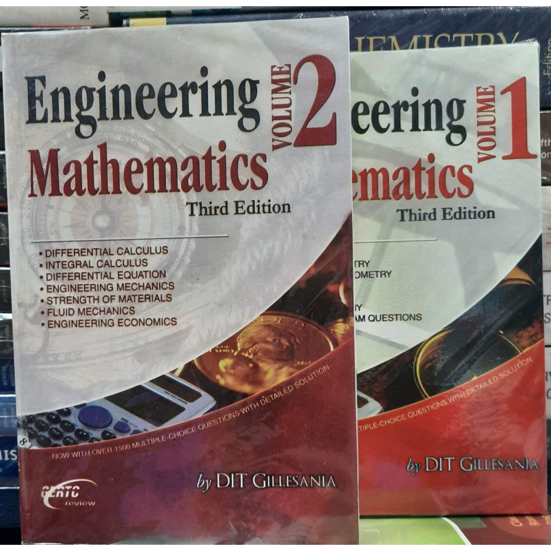 Engineering Mathematics Vol1&2 set 3rd Edition | Shopee Philippines