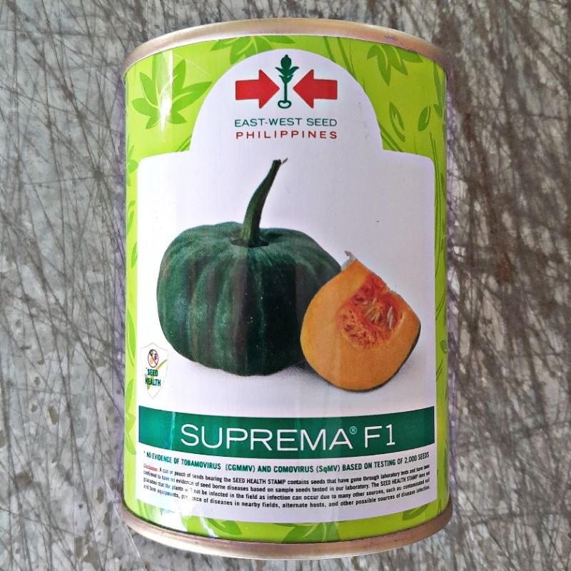 SUPREMA F1 HYBRID KALABASA / SQUASH SEEDS (50 GRAMS) by EAST WEST SEED ...