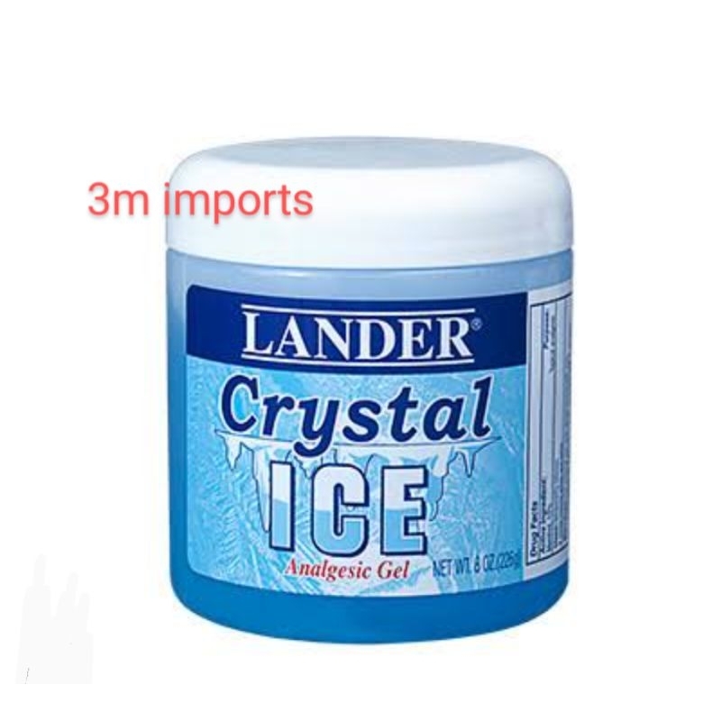 Lander Crystal Ice Analgesic Gel (226g) | Shopee Philippines