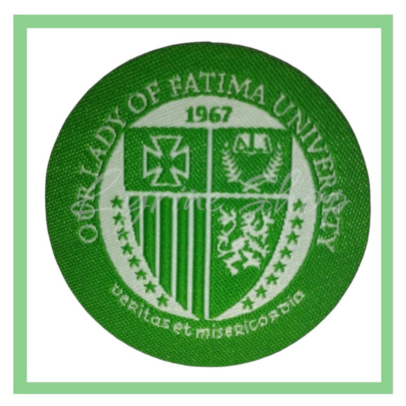 Original And Quality OLFU Patch_OUR LADY OF FATIMA UNIVERSITY_ FAST ...