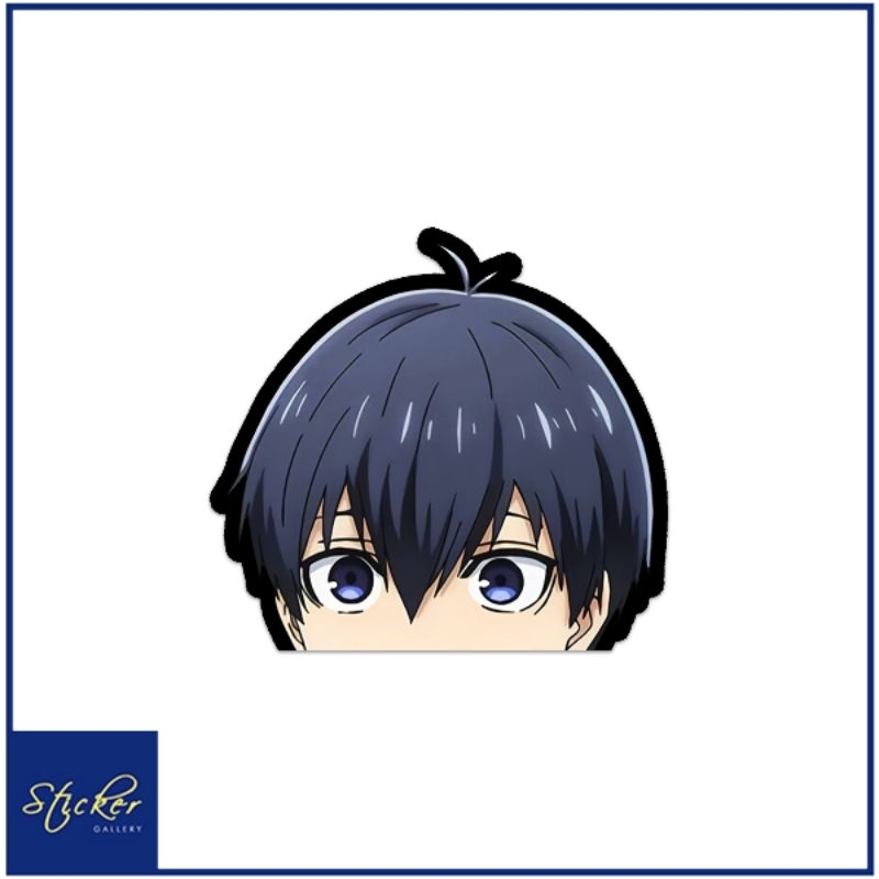 ISAGI BLUE LOCK ANIME PEEKER WATERPROOF STICKER | Shopee Philippines