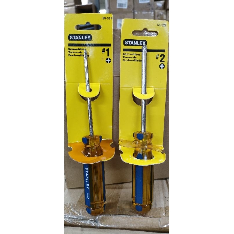Stanley Vintage Philip Screwdriver 65-321, 65-322 Made in USA | Shopee ...