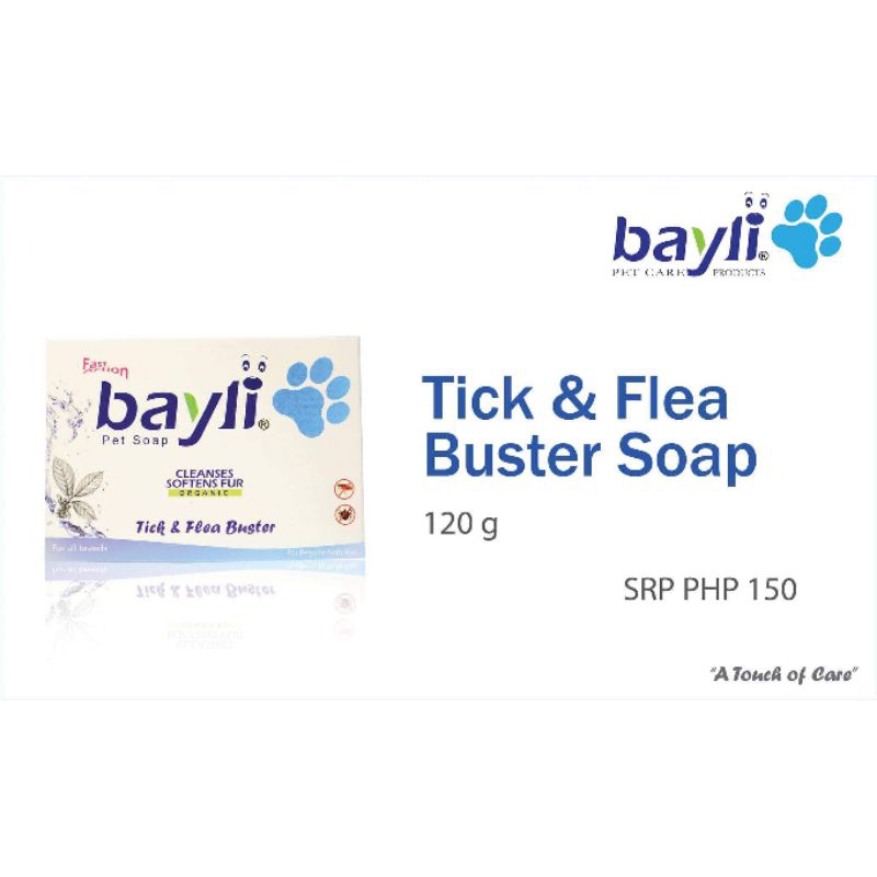 Bayli Tick & Flea Buster Soap (Kuto at Garapata) | Shopee Philippines