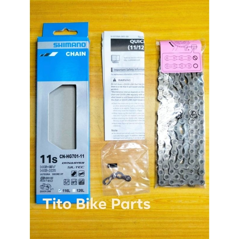 SHIMANO HG701 XT ULTEGRA 11 SPEED CHAIN | Shopee Philippines